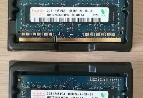 Оперативная память для ноутбука 4Gb DDR3