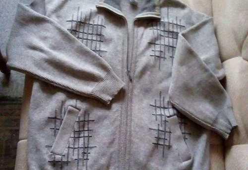 Куртка муж, трикотаж, карманы, молния, 52,175-182