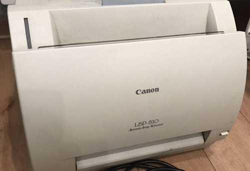 Принтер canon LBP-810