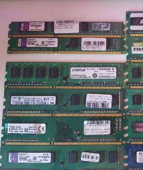 Оперативная память ddr3 2,4,8,16gb