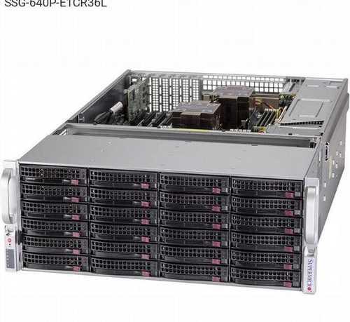 Серверная платформа Supermicro SuperStorage 640P-E
