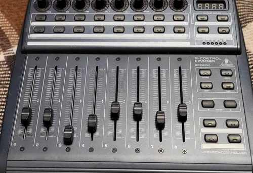 Миди контроллер behringer bcf 2000