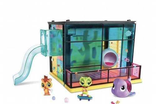 Набор Littlest pet shop стильный летний лагерь