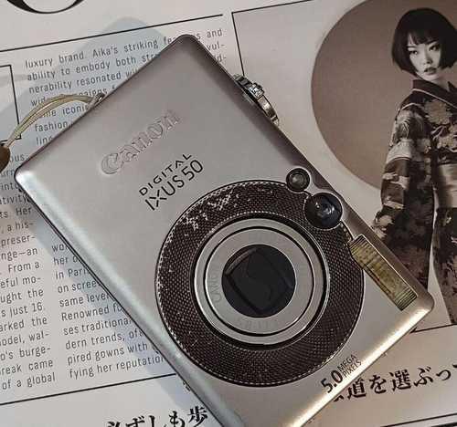 Винтажная мыльница canon ixus