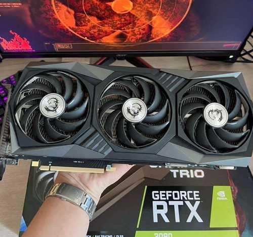 Видеокарта MSI rtx 3080 Gaming x trio