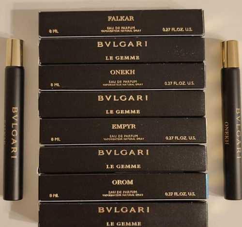 Bvlgari Le Gemme (миниатюры 8 ml)