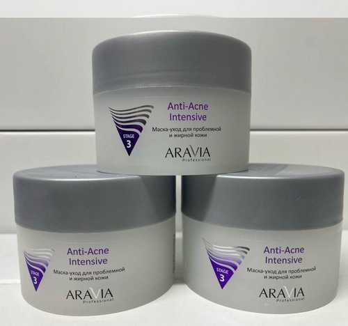 Маска-уход для лица aravia professional anti-acne