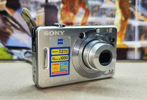 Компактный фотоаппарат Sony cyber shot dsc w55
