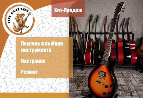 Электрогитара Les Paul + чехол