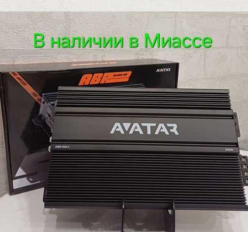 Новый 4х канальный усилитель Avatar ABR-500.4