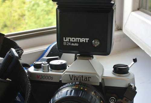 Зеркальная фотокамера плёночная vivitar V3000S