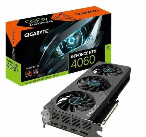 Новая Видеокарта Gigabyte RTX4060 8GB gddr6