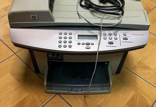Принтер сканер HP laser JET 3052