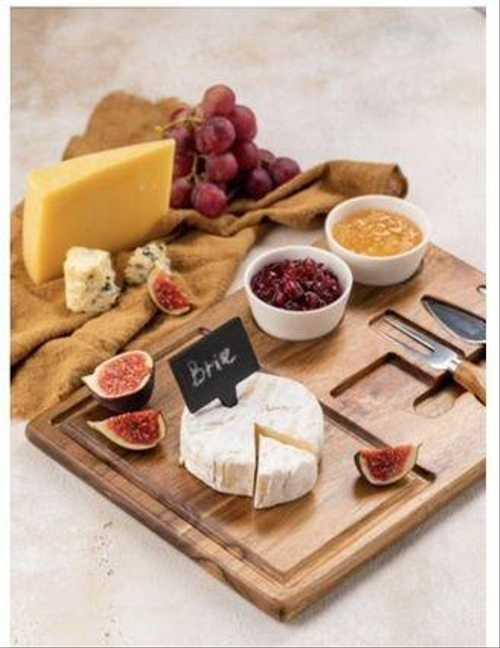 Набор для сыра Walmer cheesy доска сервировочная