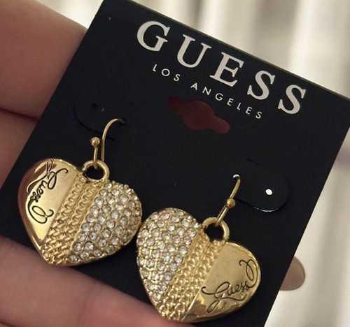 Серьги guess