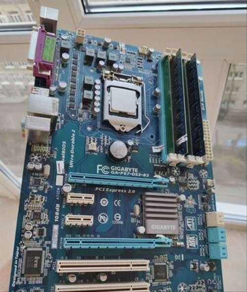 Процессор i7 2600 + материнка+ оперативная память