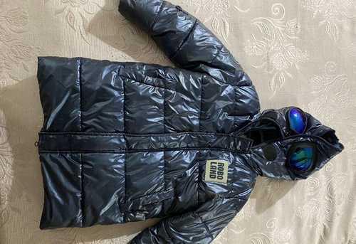 Зимнняя удлиненная куртка для мальчика
