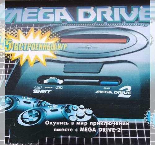 Sega mega drive 2 75 игр новая