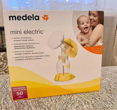 Молокоотсос электрический medela mini electric