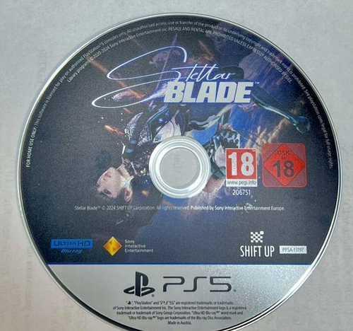 Stellar blade ps5 диск