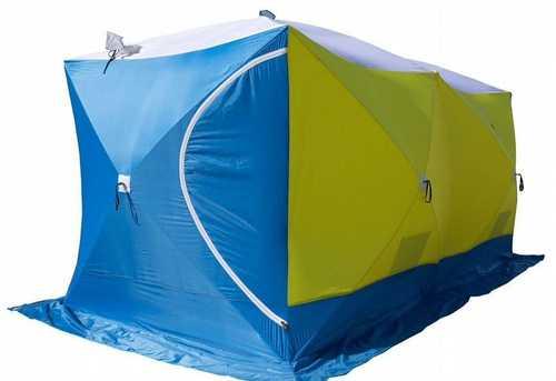 Палатка зимняя стэк Куб-3Т Дубль трехслойная (дыш