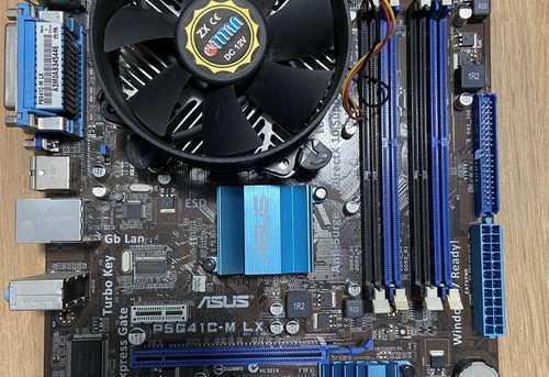 Материнская плата Asus p5g41c-m LX LGA775