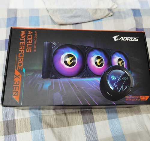 Сжо Gigabyte Aorus Waterforce x 360