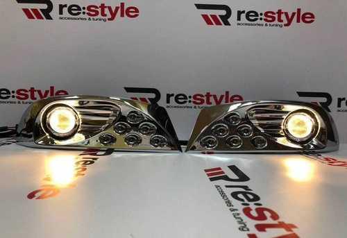 Туманки Toyota Land Cruiser Prado 120 02-07г LED