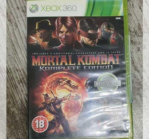 Игра Mortal Kombat на Xbox 360 лицензия