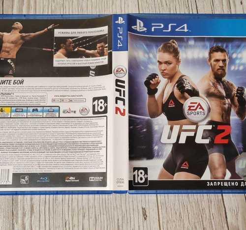 Диск ufc 2 ps4