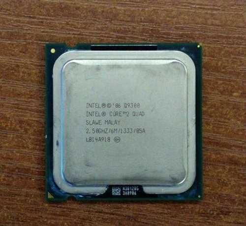 Процессор Intel Q9300 4 ядра LGA775 2,5Ghz 1333Mhz