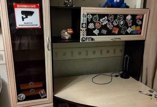 Компьютерный стол со шкафчиками