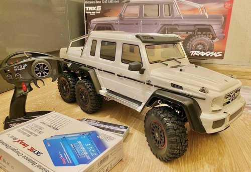 Новый Traxxas Trx 6 mercedes benz g 63 amg White