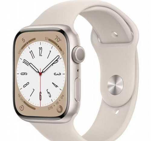 Смарт-часы Apple Watch Series 8 45mm Starlight