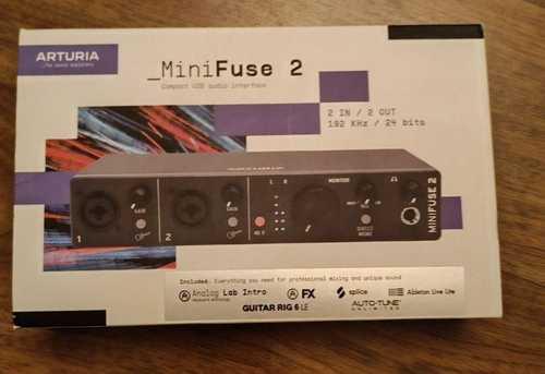 Звуковая карта arturia minifuse 2