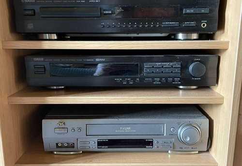 Yamaha AX-492, TX-592RDS, CDX-596, MDX-595