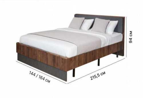 Кровать двухспальная новая 140*200