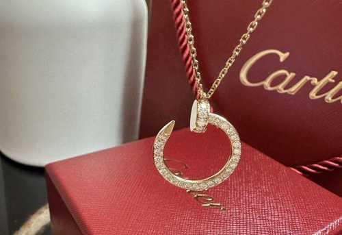 Cartier гвоздь колье золото бриллианты