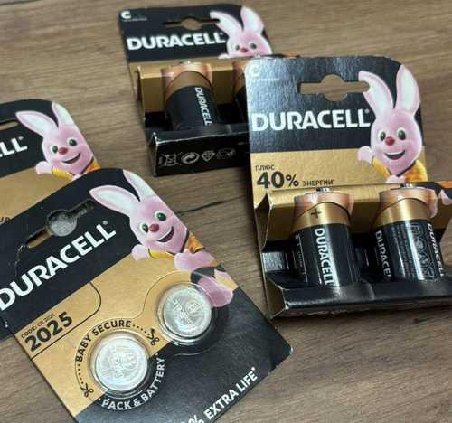 Батарейки duracell