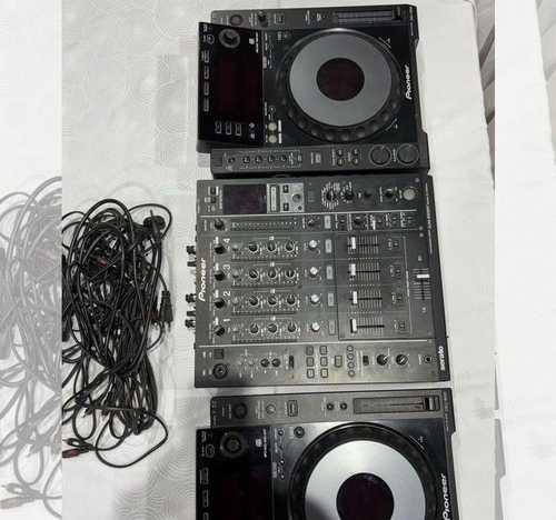 Dj контроллер Pioneer DJM-900 SRT   2 CDJ-900