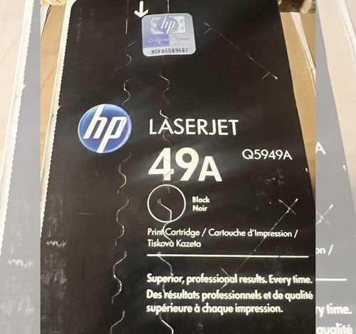 Картридж HP LaserJet 49A оригиналQ5949A