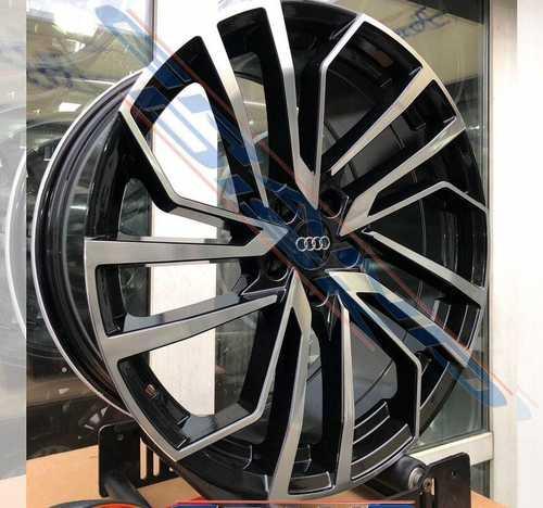 Диски R19 5x112 Аudi RS Black Groove Gloss