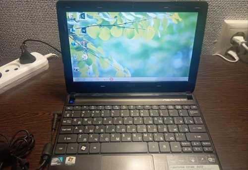 10.1" Acer Aspire One D257, 250 ГБ, Atom N455, RAM 1 ГБ, Intel GMA X3150