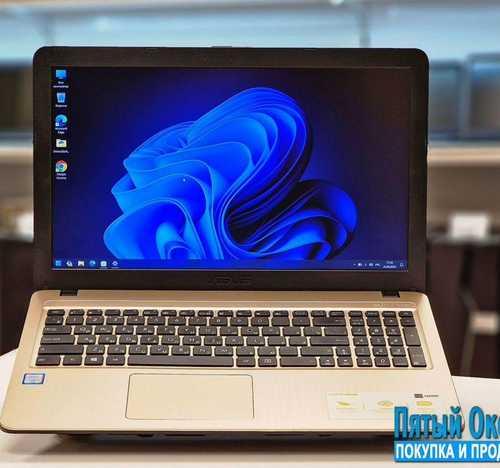 Ноутбук Asus 15 FHD, Core i3 6006U, DDR4 6Gb, SSD