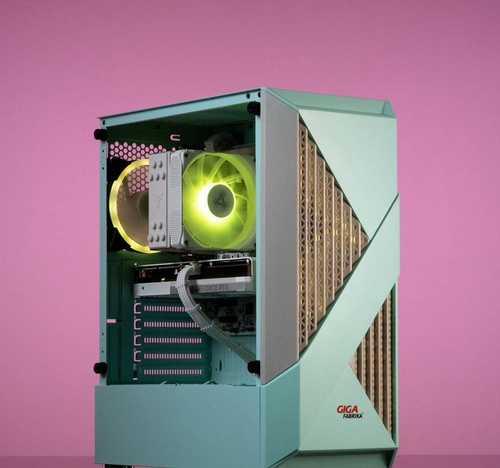 Игровой пк enigma175 RTX 4070 super 12GB NEW i5-13400F Evesky firerose F3-A green