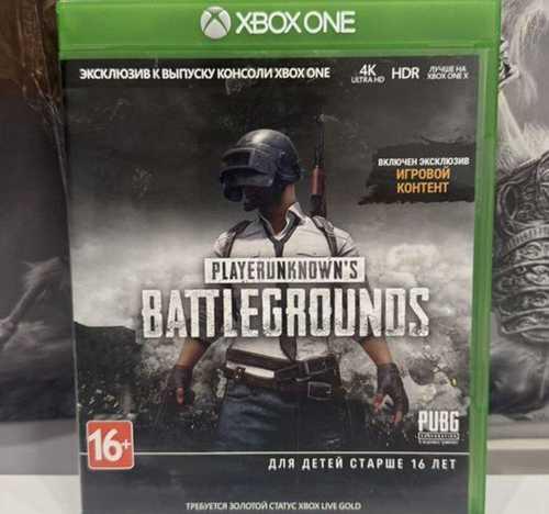 Диск Playerunknowns battlegrounds для Xbox one