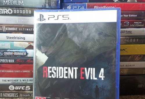 Resident evil 4 remake ps5 новый/new