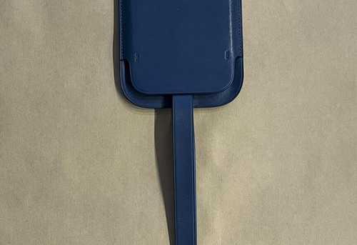 Чехол Apple Leather Sleeve iPhone 12, 13 mini