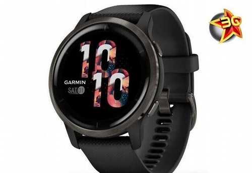 Часы Garmin Venu 2 black 010-02430-11