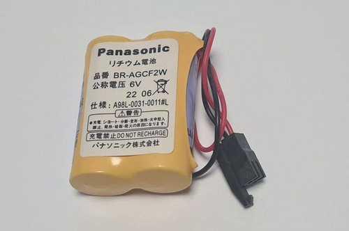 Элемент питания Panasonic BR-agcf2w Black